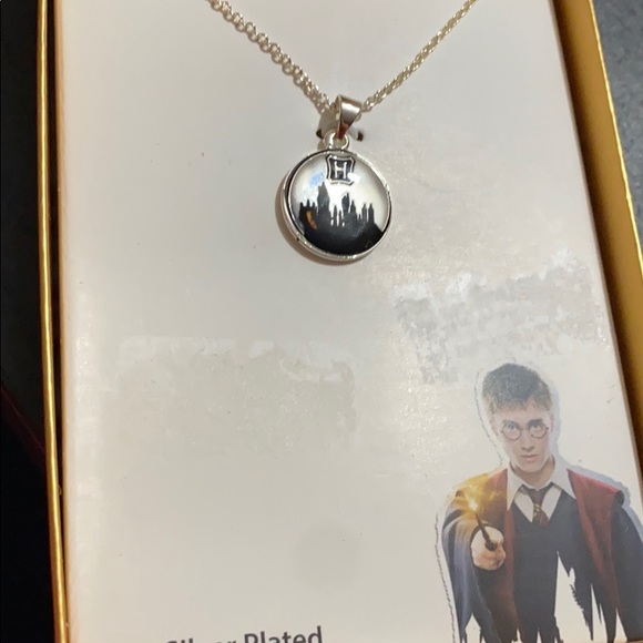 Jewelry | Hogwarts Harry Potter Fine Silver Plated Necklace | Poshmark